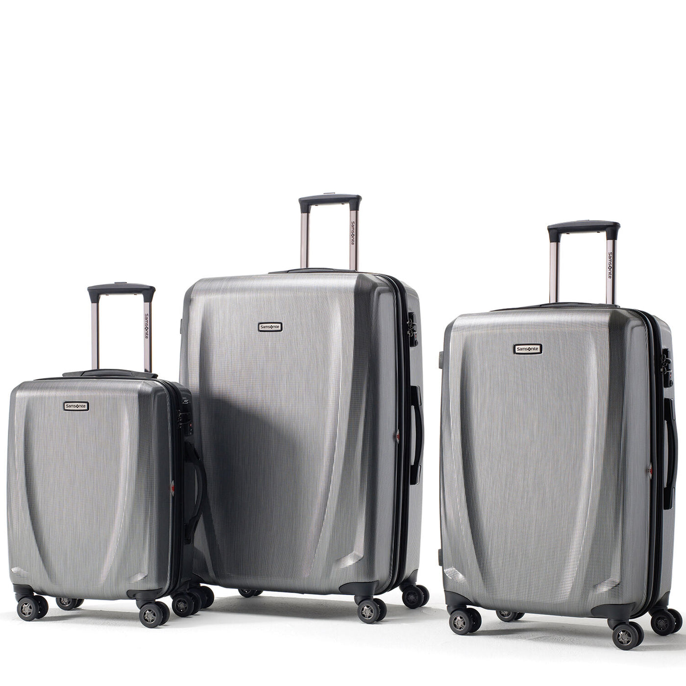 Samsonite Pursuit DLX 3-Piece Nested Set — Jet-Setter.ca