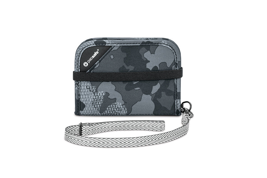 Pacsafe RFIDsafe™ V50 Anti-Theft RFID Blocking Compact Wallet — Jet ...