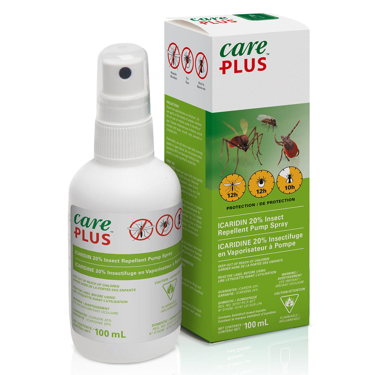 Care Plus Icaridin 20% Pump — Jet-Setter.ca