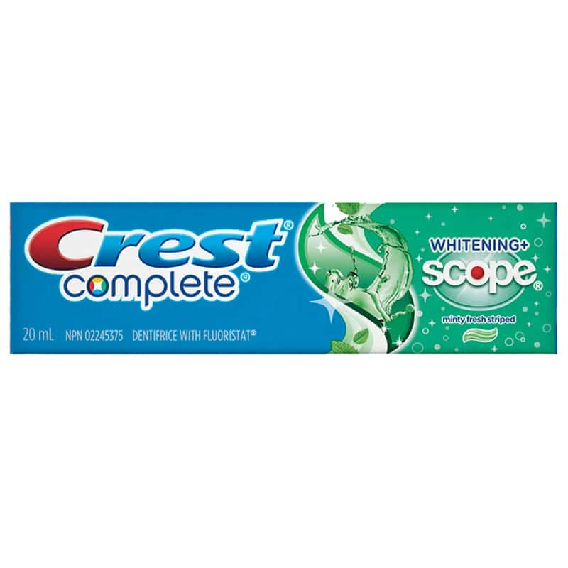 Crest Travel Toothpaste - 20ml — Jet-Setter.ca